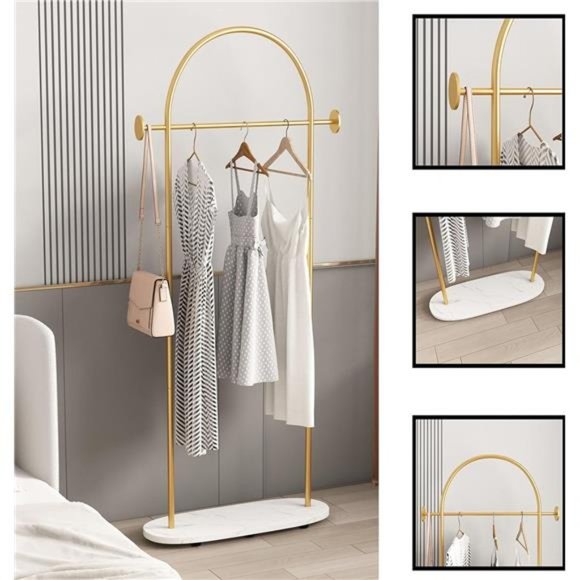 Storage & Organization | Gold Clothing Racks Heavy Duty Gold Coat Racks ...